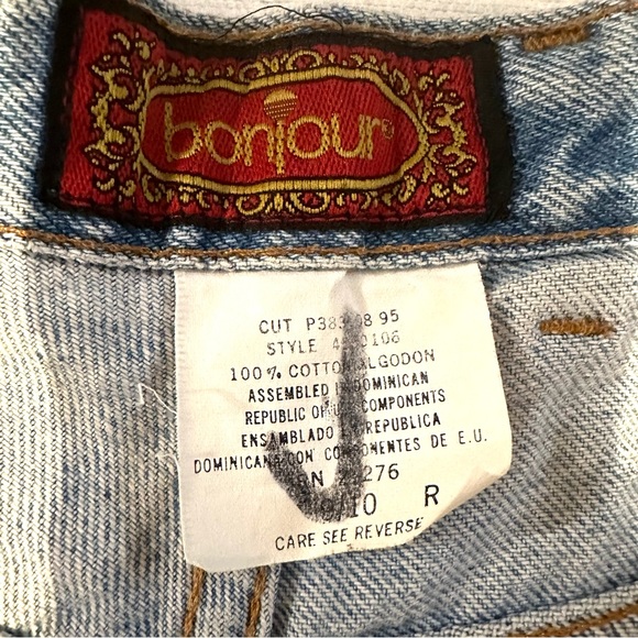 bonjour | Jeans | Vintage 8s90s Bonjour High Waist Relaxed Fit Tapered ...
